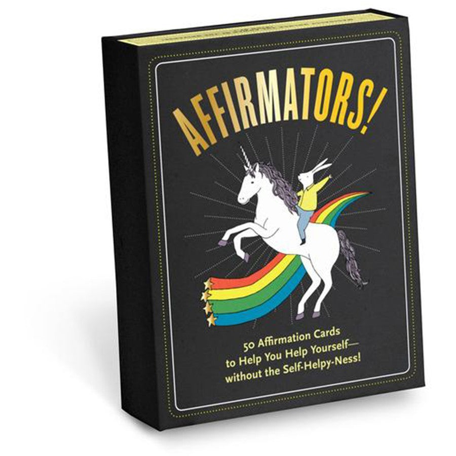 Affirmators! 50 Affirmation Cards Deck – The Self Soothe Box
